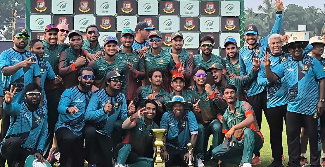 Bangladesh Emerging Team pose with the trophy [BDCricTime] | Cricket ...