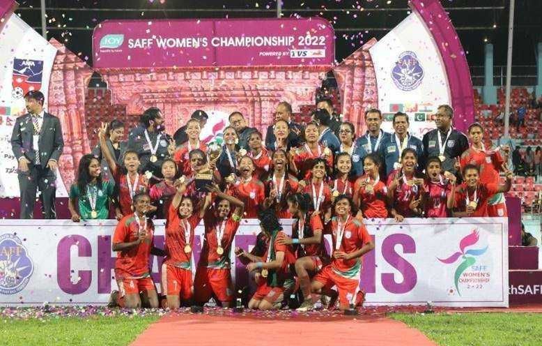 BCB announces reward of Taka half crore for Bangladesh Women’s Football ...