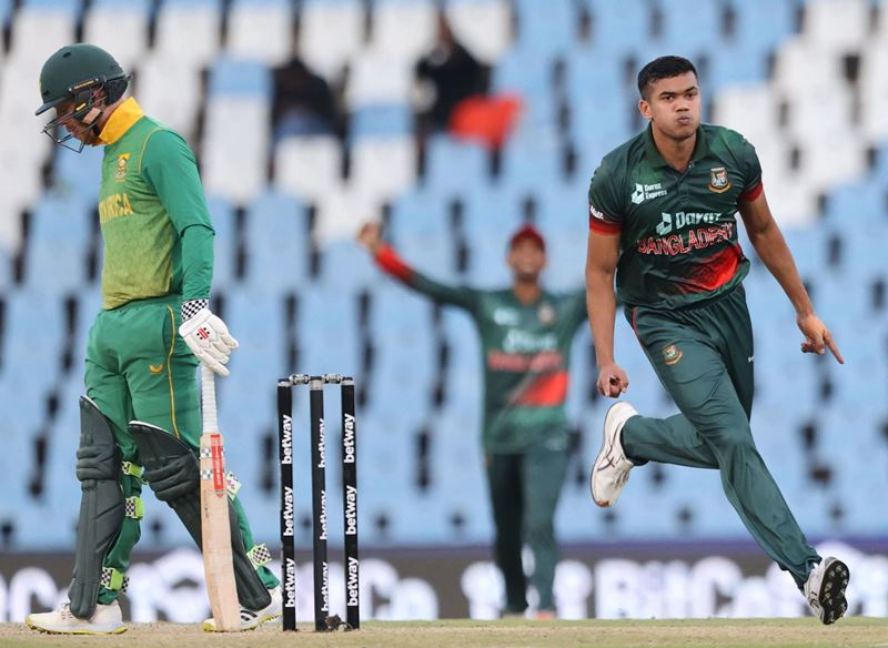 Tigers go 1-0 up against Proteas as Shakib, Taskin and Yasir star