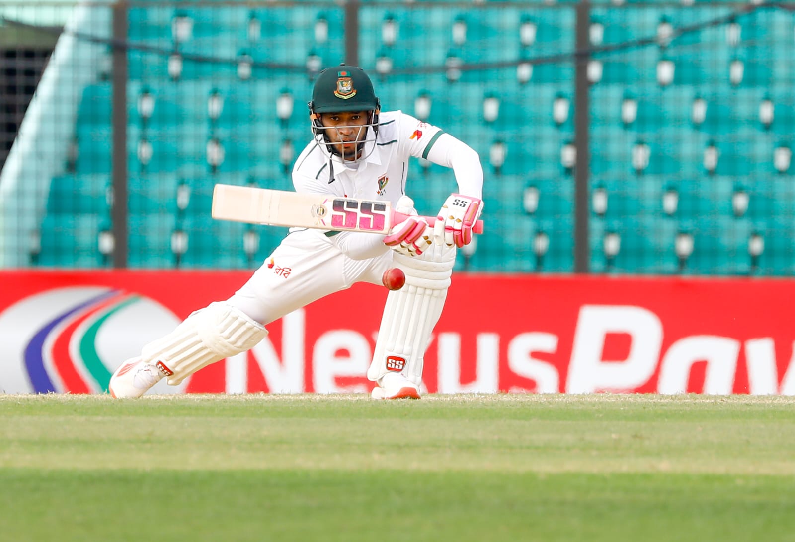 Mushfiqur Rahim back in the pavilion after scoring 40 ©BDCricTime ...