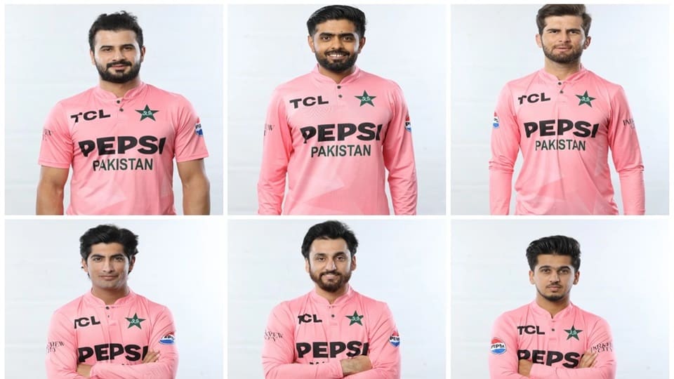 PCB Reveal Special Pink Kit for First T20I against South Africa