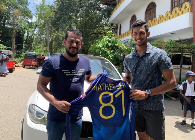Matheesha Pathirana's 'return gift' pleases his fan