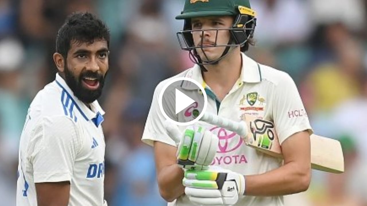 [WATCH] Jasprit Bumrah and Sam Konstas Clash at SCG – Virat Kohli Leads Fiery Celebrations